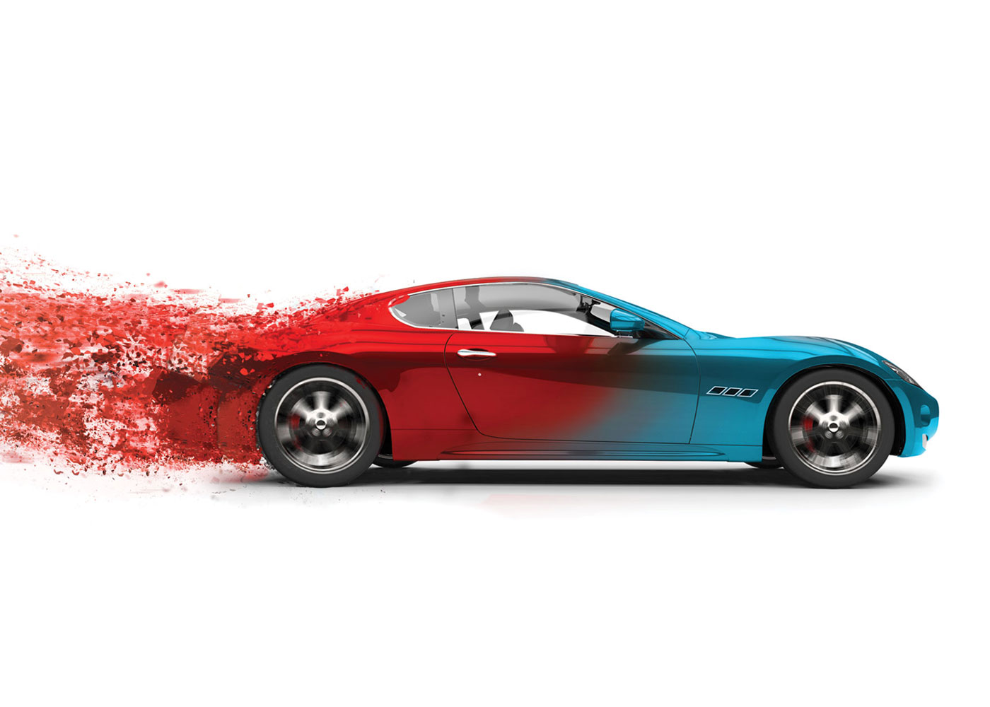 Red And Blue Sports Car Emblem at Tracy Macias blog